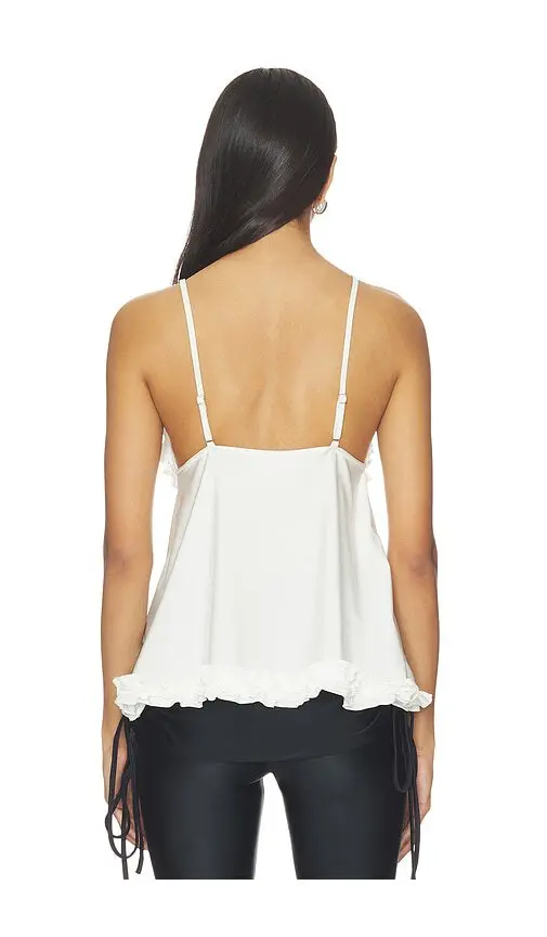 OPERASPORT Beatrice Top With Ruffle Trim