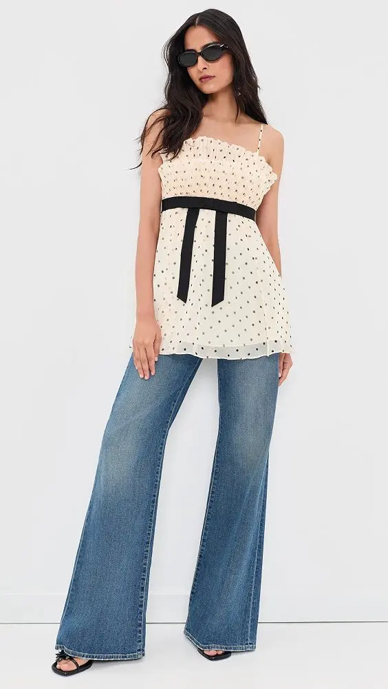 Zimmermann Pleated Frill Camisole