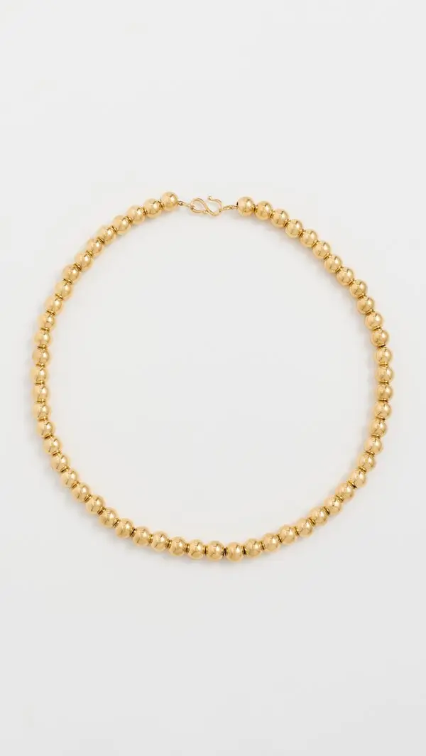 HEAVEN MAYHEM Sol Necklace With -tone Beads - Gold