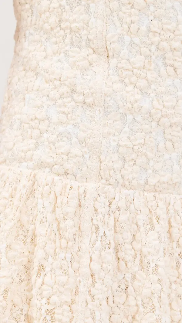 Free People Slow Burn Lace Mini Dress