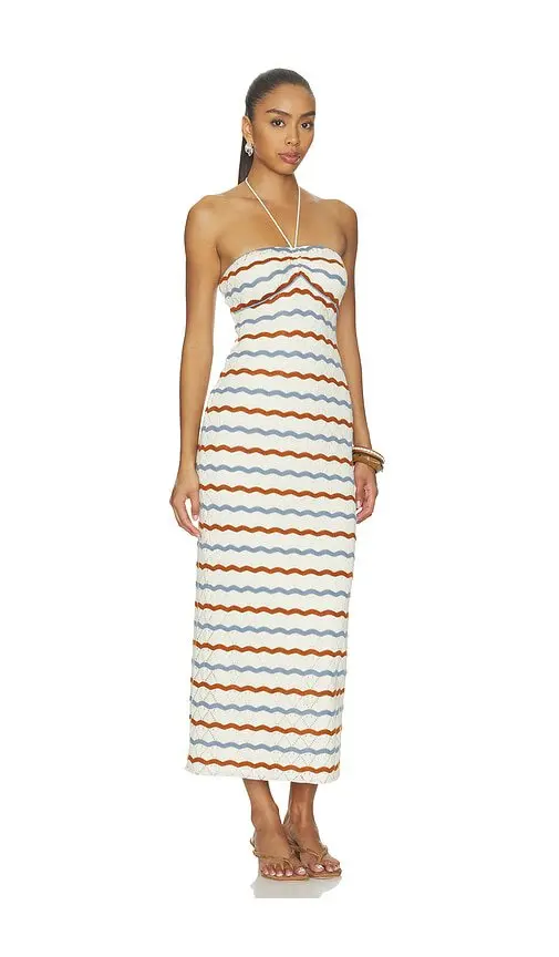 Saylor Pierrette Dress In Cream