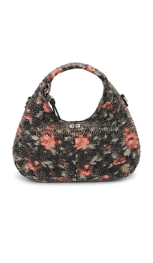 GANNI Hobo Mini Flowers Bag