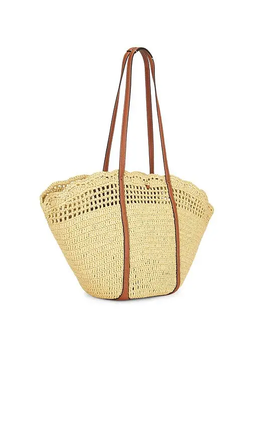 Ulla Johnson Marina Raffia Tote Bag In Neutral