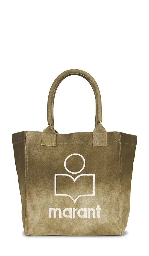 Isabel Marant Étoile Small Yenky Bag In Green