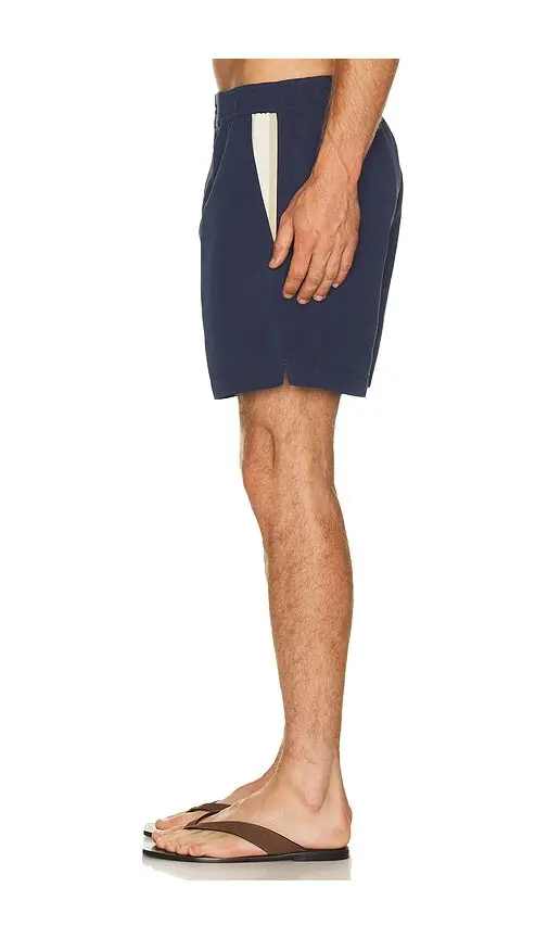 CHE Plain Tailored Swim Short In Blue