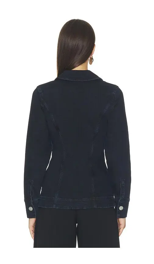 ALIGNE Tilly Denim Zip Jacket In Blue