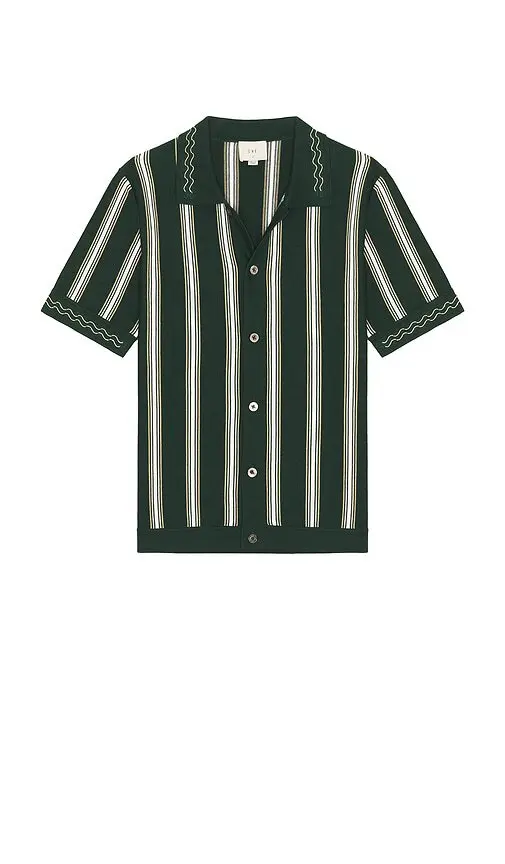 CHE Sawyer Knitted Shirt In Green