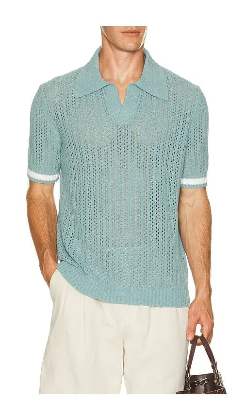CHE Asta Knitted Shirt In Blue
