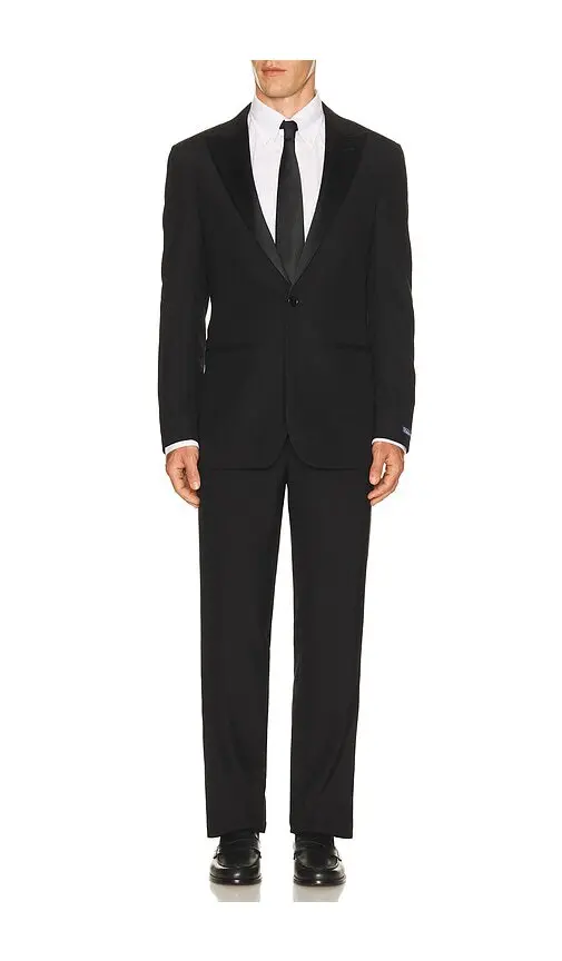 Polo Ralph Lauren Peak Lapel Tuxedo - Black