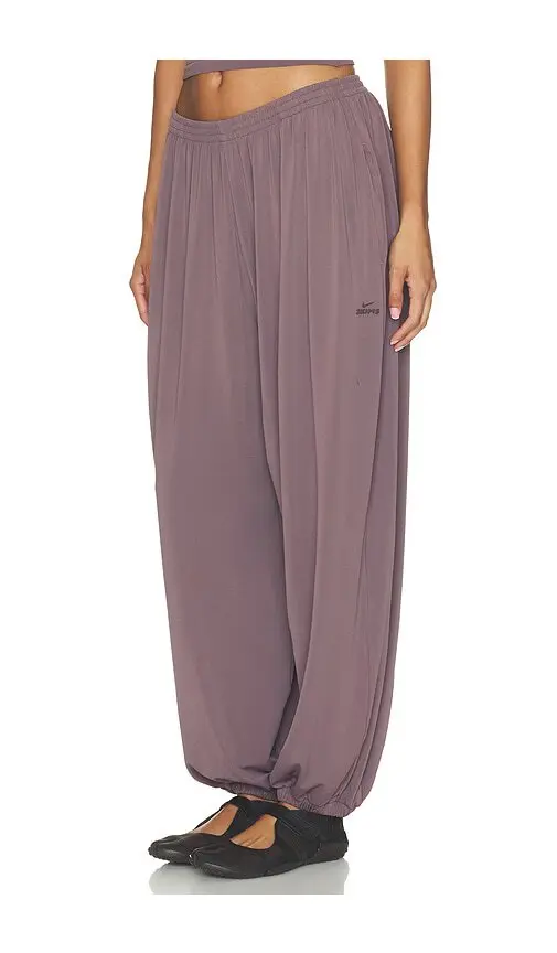 NIKESKIMS Stretch Knit Harem Pants In Taupe