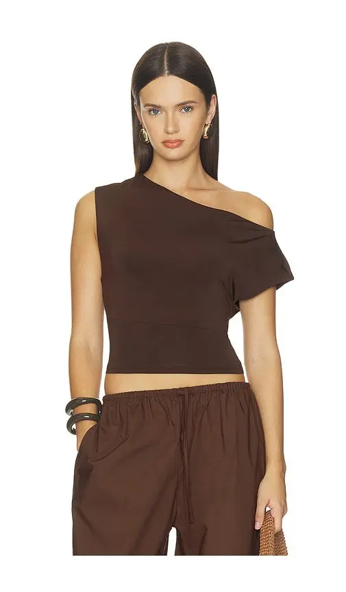 SRG Abigail One-shoulder Cropped Top