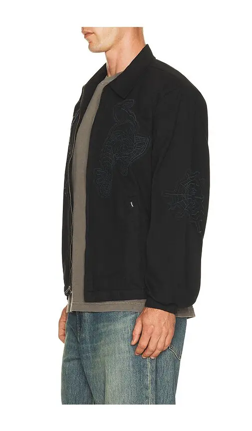 HUF X Spider-man Embroidered Work Jacket