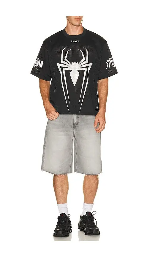 HUF X Spider-man Football Jersey
