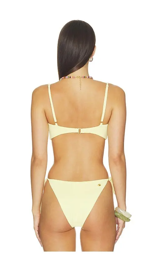 BAOBAB Raffaela Bikini Top In Yellow