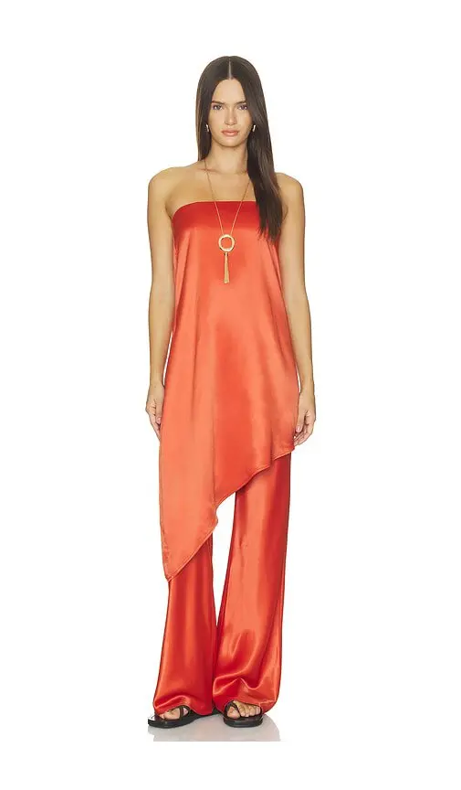 SRG Raven Asymmetrical Bustier Top