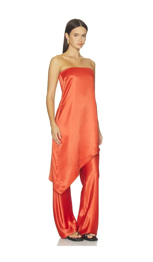 SRG Raven Asymmetrical Bustier Top