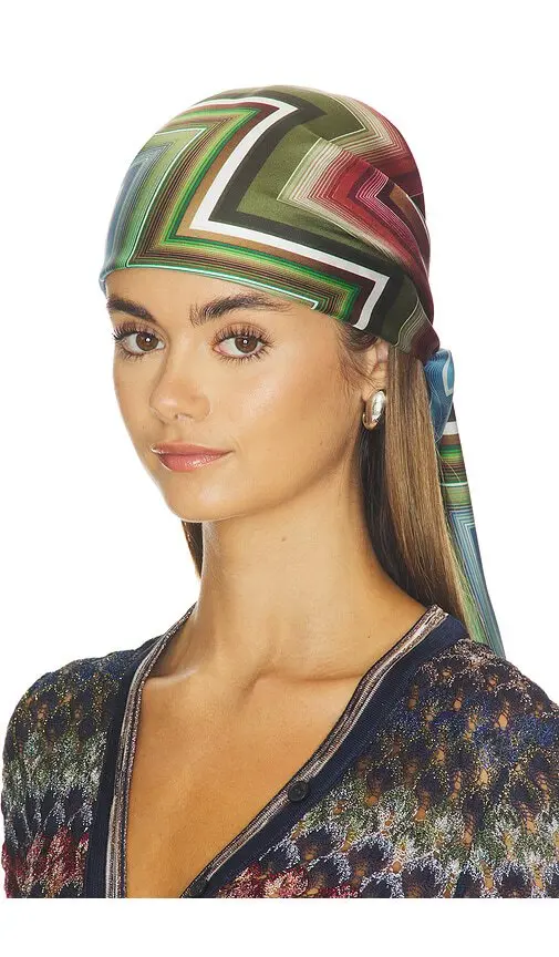 Missoni Foulard Bandana In Multi