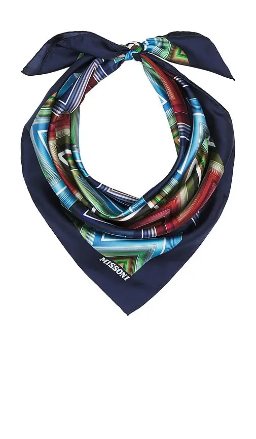 Missoni Foulard Bandana In Multi