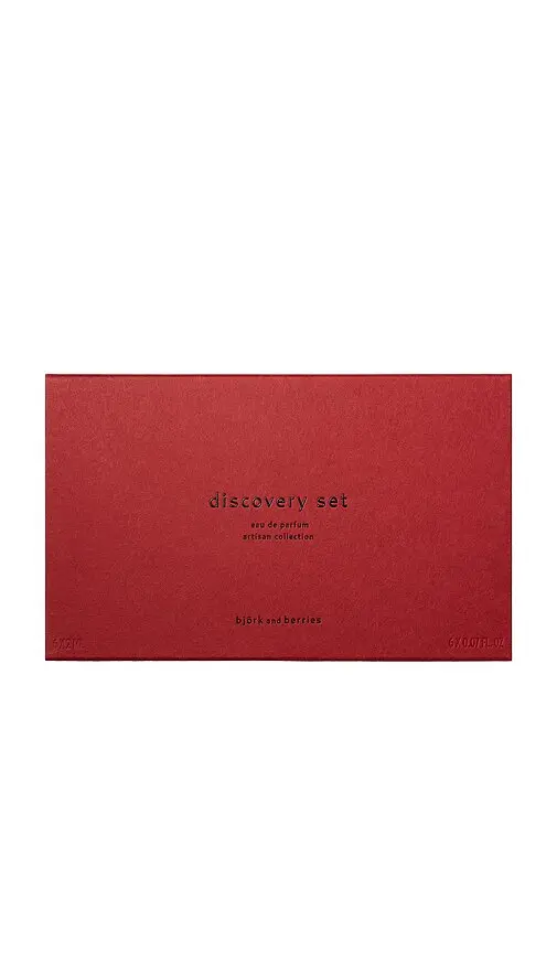 BJÃ¶RK AND BERRIES Bjork And Berries Edp Discovery Set Artisan Collection