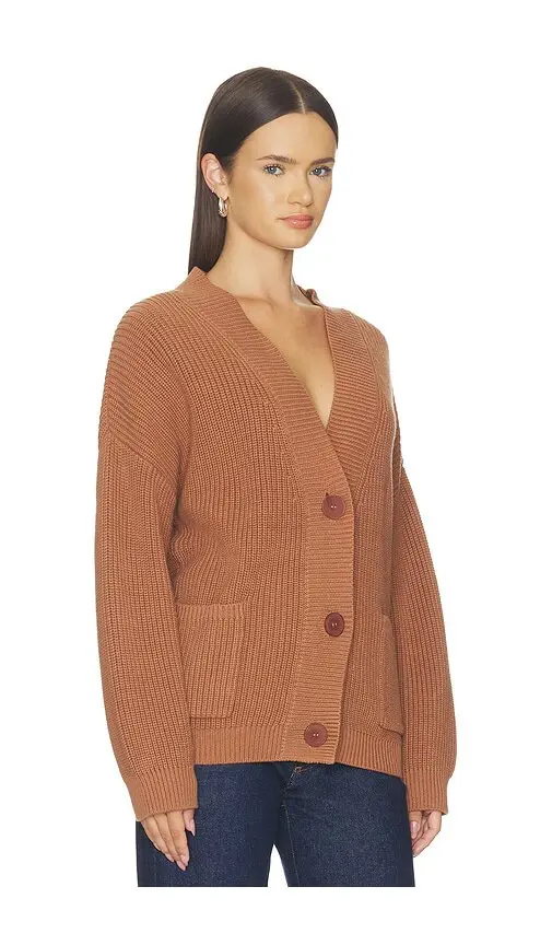 525 America Celeste Relaxed Pocket Cardigan