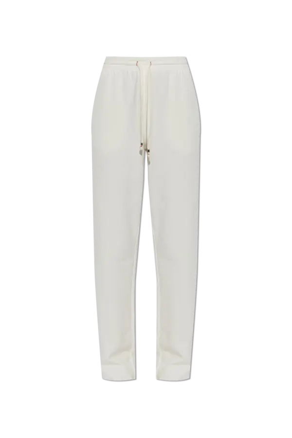 DIESEL® Indra-d-core Relaxed Straight-leg Knit Trousers - White
