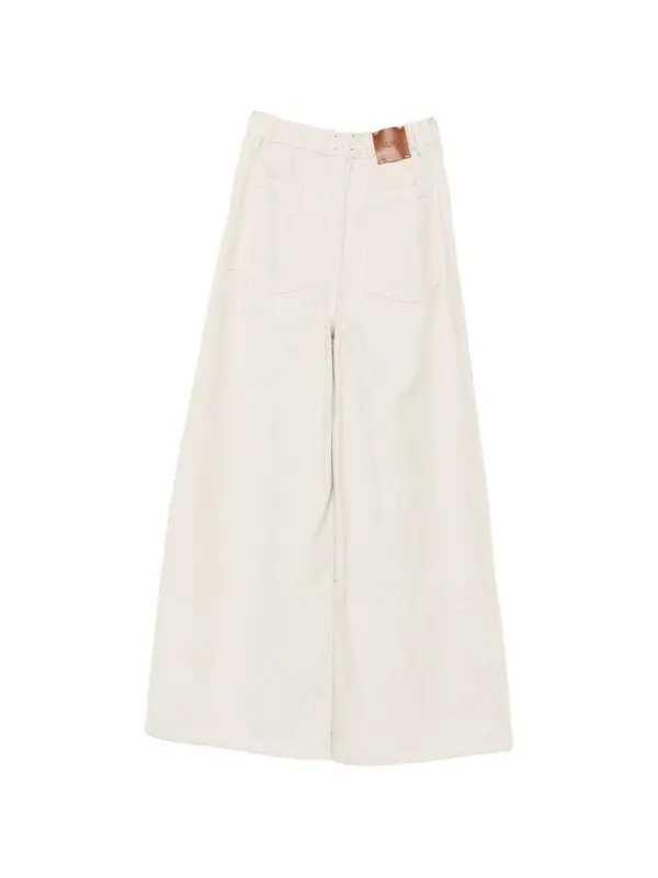 ALYSI Velvet Flared Trousers