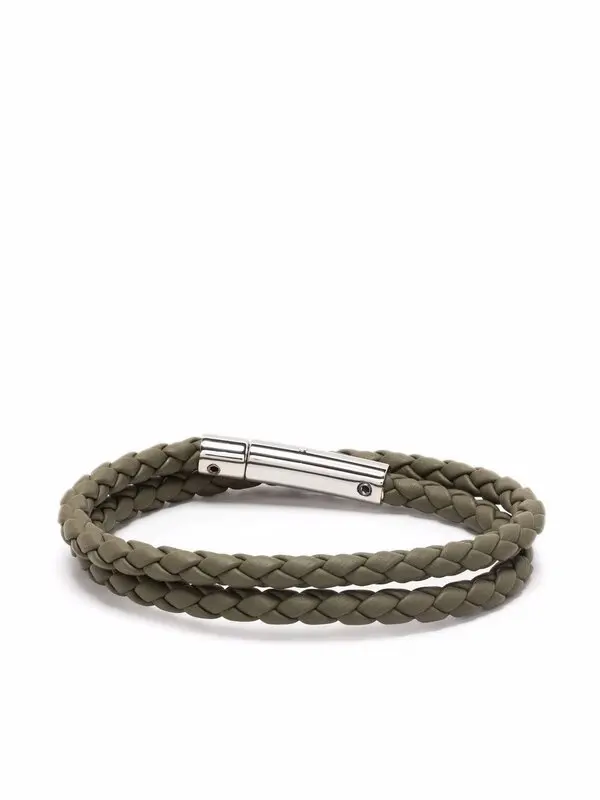 TOD'S Mycolors Leather Bracelet - Green