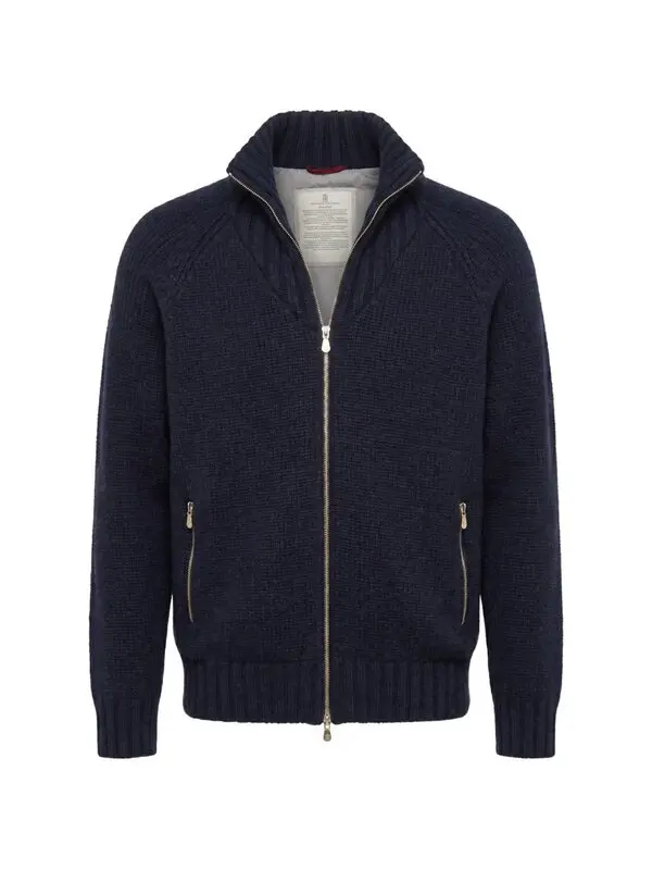 Brunello Cucinelli Cashmere Padded Blouson Jacket