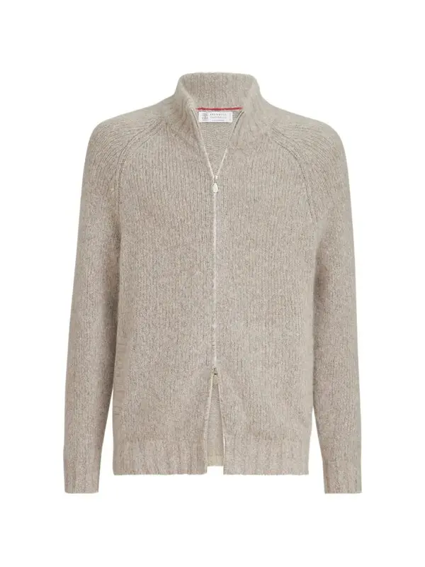 Brunello Cucinelli Cashmere Cardigan - Beige
