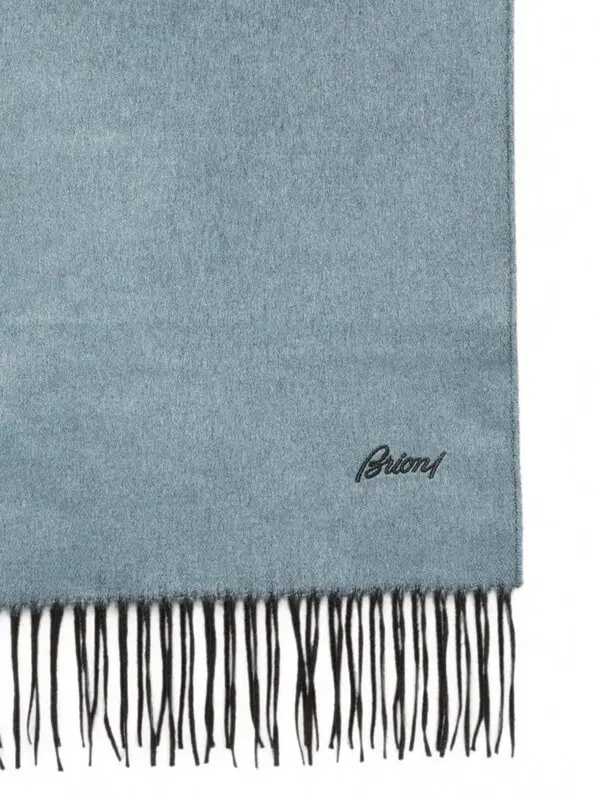 Brioni Cashmere And Silk Scarf