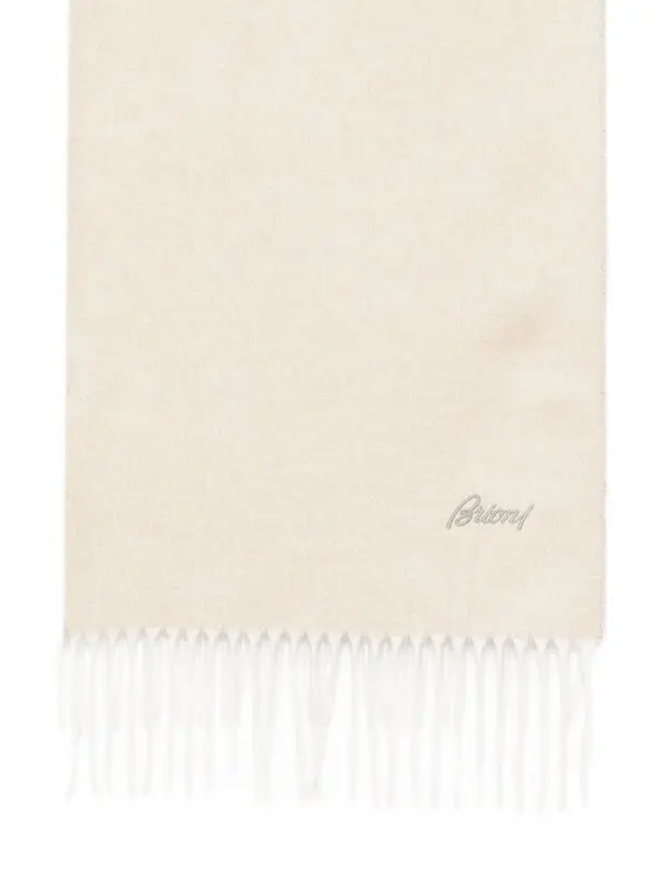 Brioni Cashmere And Silk Scarf