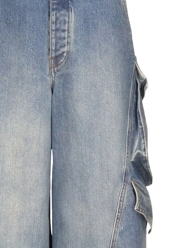 Alaïa Cargo Denim Jeans