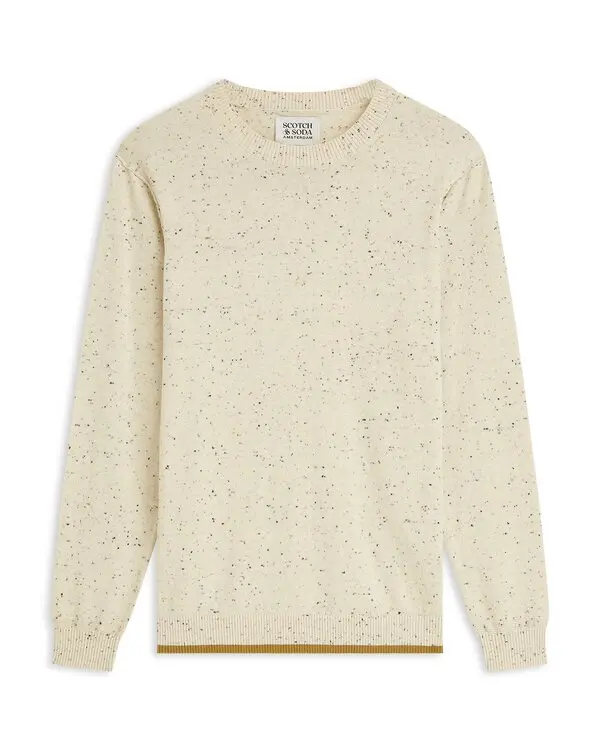 Scotch & Soda Speckled Hem Stripe Sweater