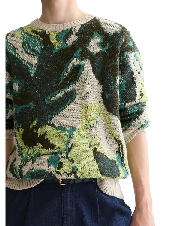 Scotch & Soda Watercolor Plant Sweater