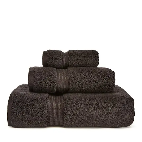 HUDSON PARK COLLECTION Luxe Turkish Hand Towel Exclusive - Black