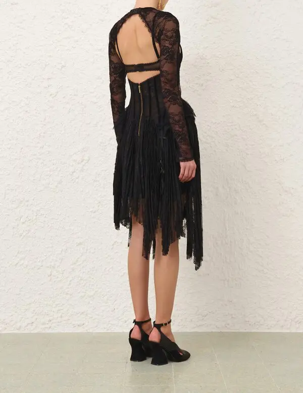 Zimmermann Valiant Lingerie Mini Dress