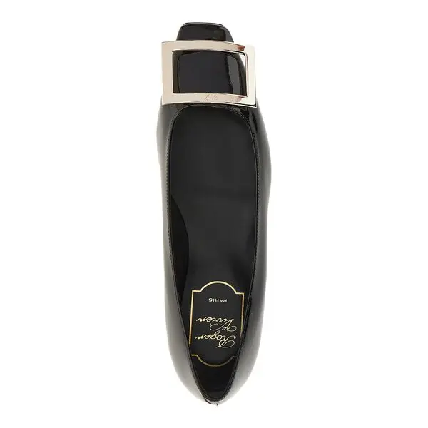 ROGER VIVIER Trompette Patent Leather Ballet Flats