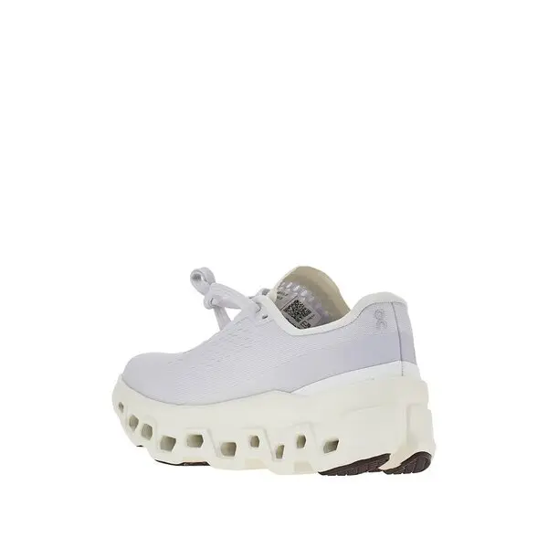 On Cloudmonster Technical Mesh Sneakers With Logo Print - Grey