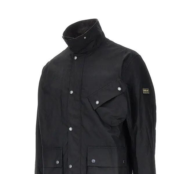 BARBOUR INTERNATIONAL Brake Line Wax Cotton Jacket