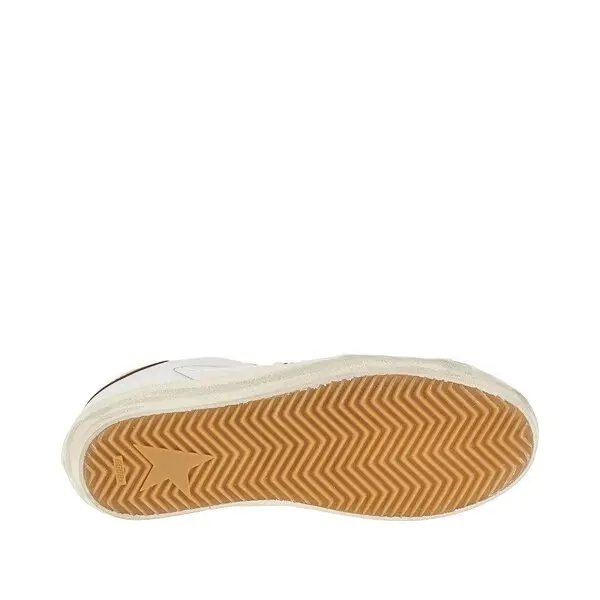 GOLDEN GOOSE Super-star Leather Sneakers With Glitter Star Detail