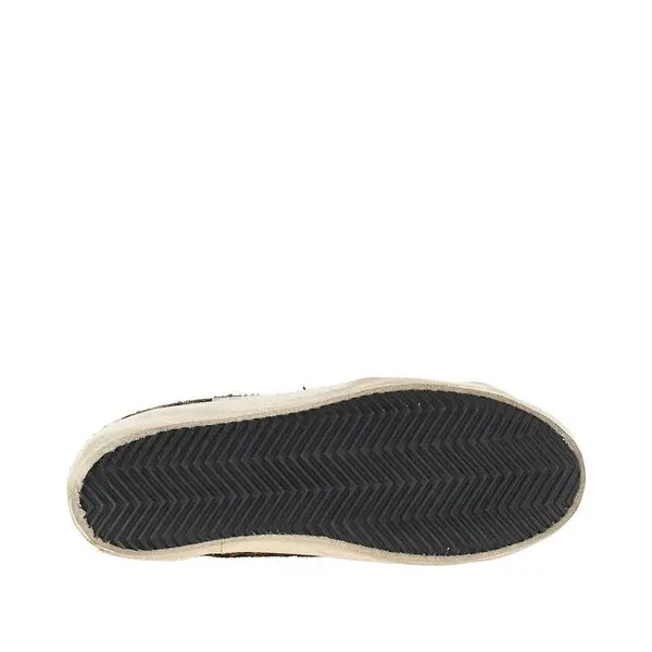 GOLDEN GOOSE Super-star Hair-calf Leopard Print Sneakers