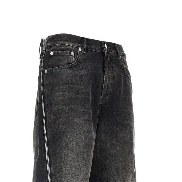 HAIKURE Bonnie Zip Denim Jeans - Black