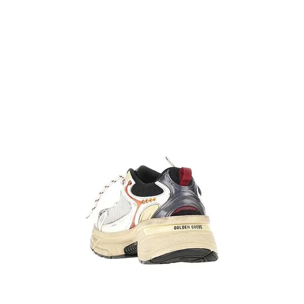 GOLDEN GOOSE Lightstar' Mesh And Leather Sneakers