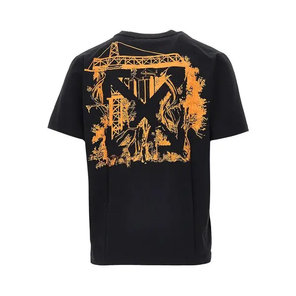 Off-White Spices Arrow Skate' Cotton T-shirt An