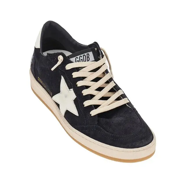 GOLDEN GOOSE Ballstar Suede Leather Sneakers
