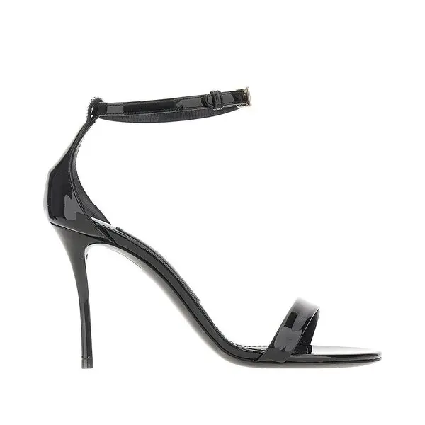 Dolce & Gabbana Patent Leather Stiletto Sandals
