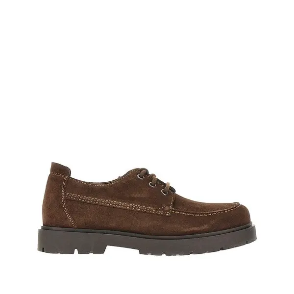 BIRKENSTOCK Suede Leather Lace-up Moc Toe Shoes