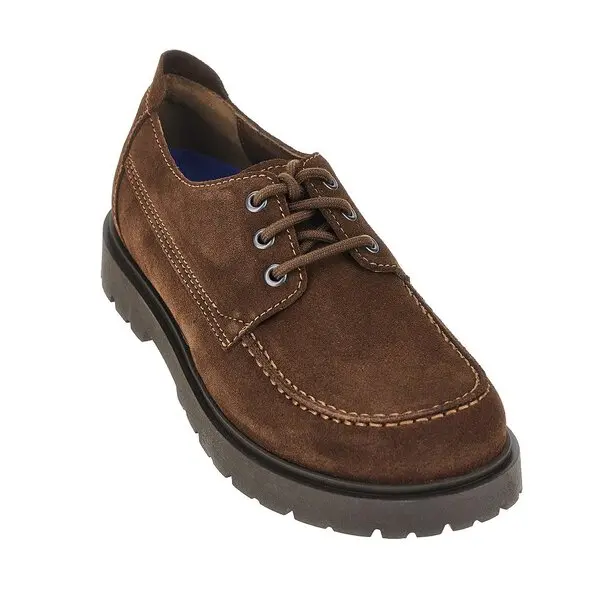BIRKENSTOCK Suede Leather Lace-up Moc Toe Shoes