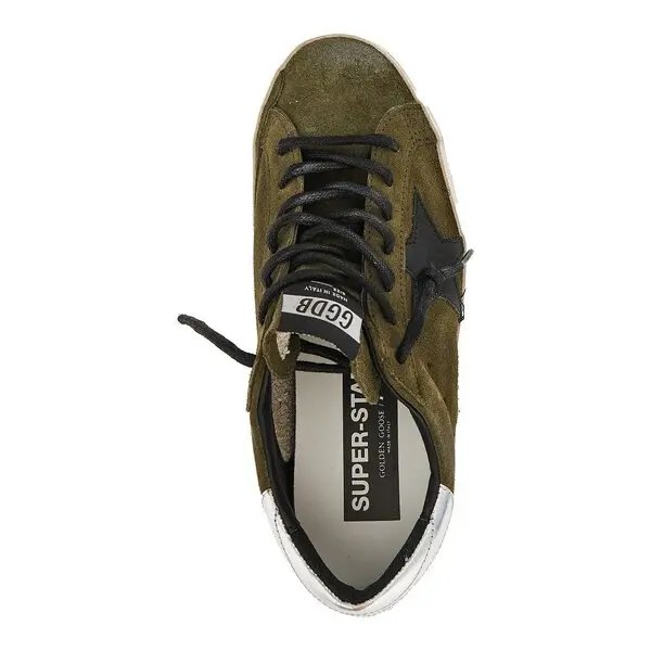GOLDEN GOOSE Super-star Suede Leather Sneakers