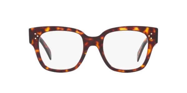 Celine Rectangular Eyeglasses - Tortoise